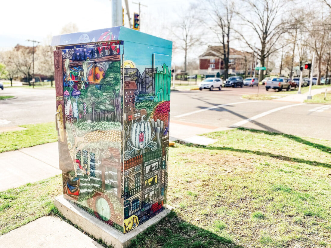 Marietta Main Street puts mural on electrical box | News, Sports, Jobs ...